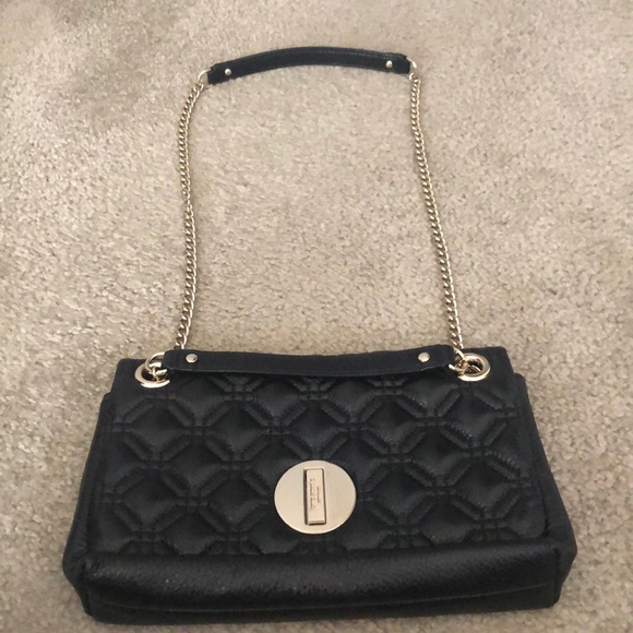 kate spade | Bags | Kate Spade Black Leather Chain Purse | Poshmark